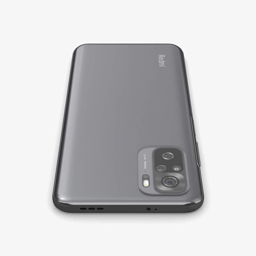 3D Xiaomi Redmi Note 10 Shadow Black - TurboSquid 1757196