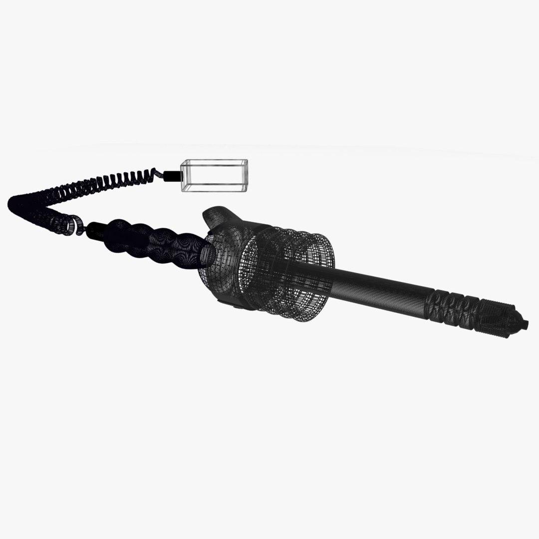 3d Blakes 7 Liberator Gun