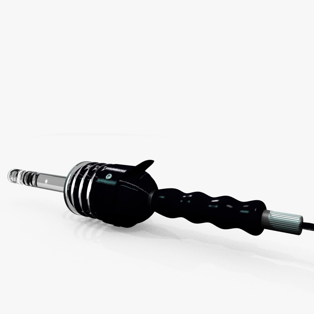 3d Blakes 7 Liberator Gun