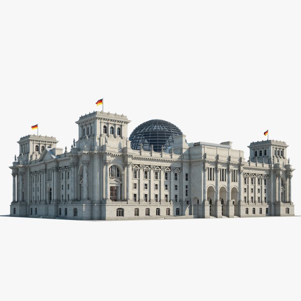 Reichstag building 3D model - TurboSquid 1713124