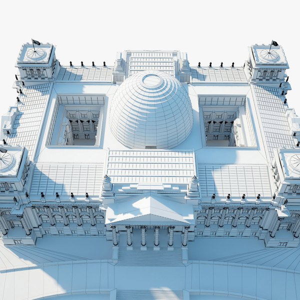Reichstag building 3D model - TurboSquid 1713124