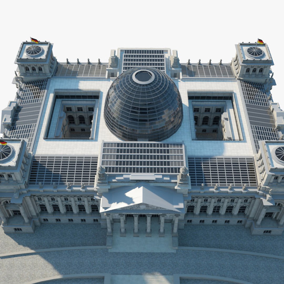 Reichstag building 3D model - TurboSquid 1713124