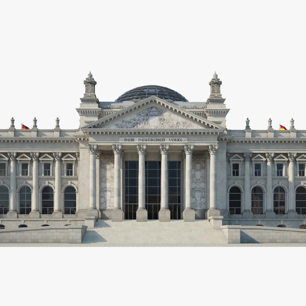 modèle 3D de Bâtiment du Reichstag - TurboSquid 1713124