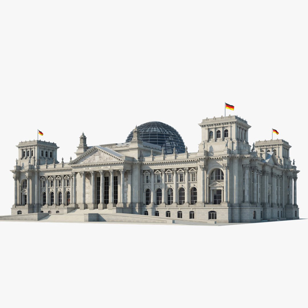 Reichstag building 3D model - TurboSquid 1713124