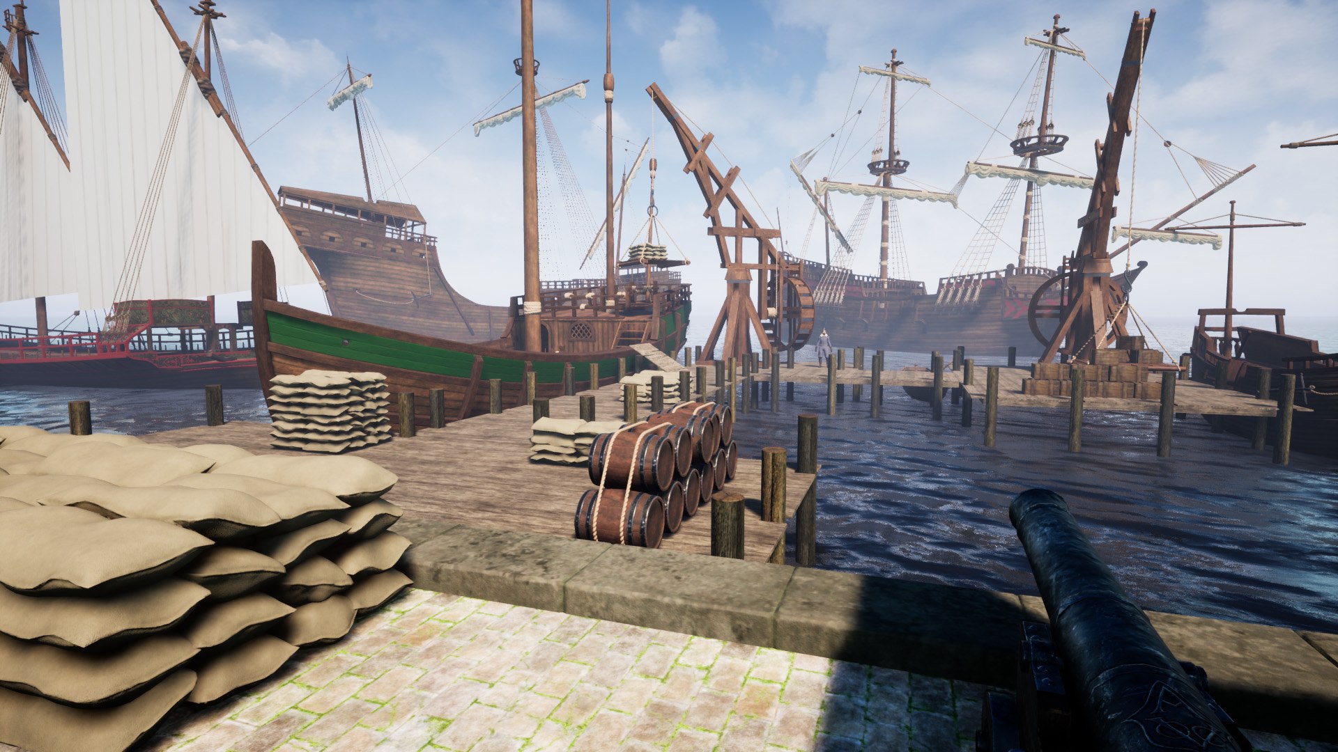 3D Medieval Harbor UE4 - TurboSquid 1866088