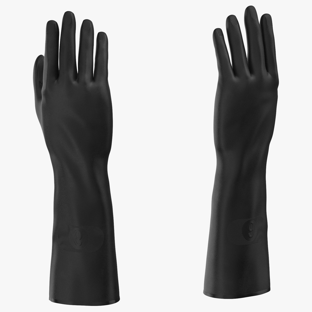 Large Black Rubber Lab Model - TurboSquid 1350217