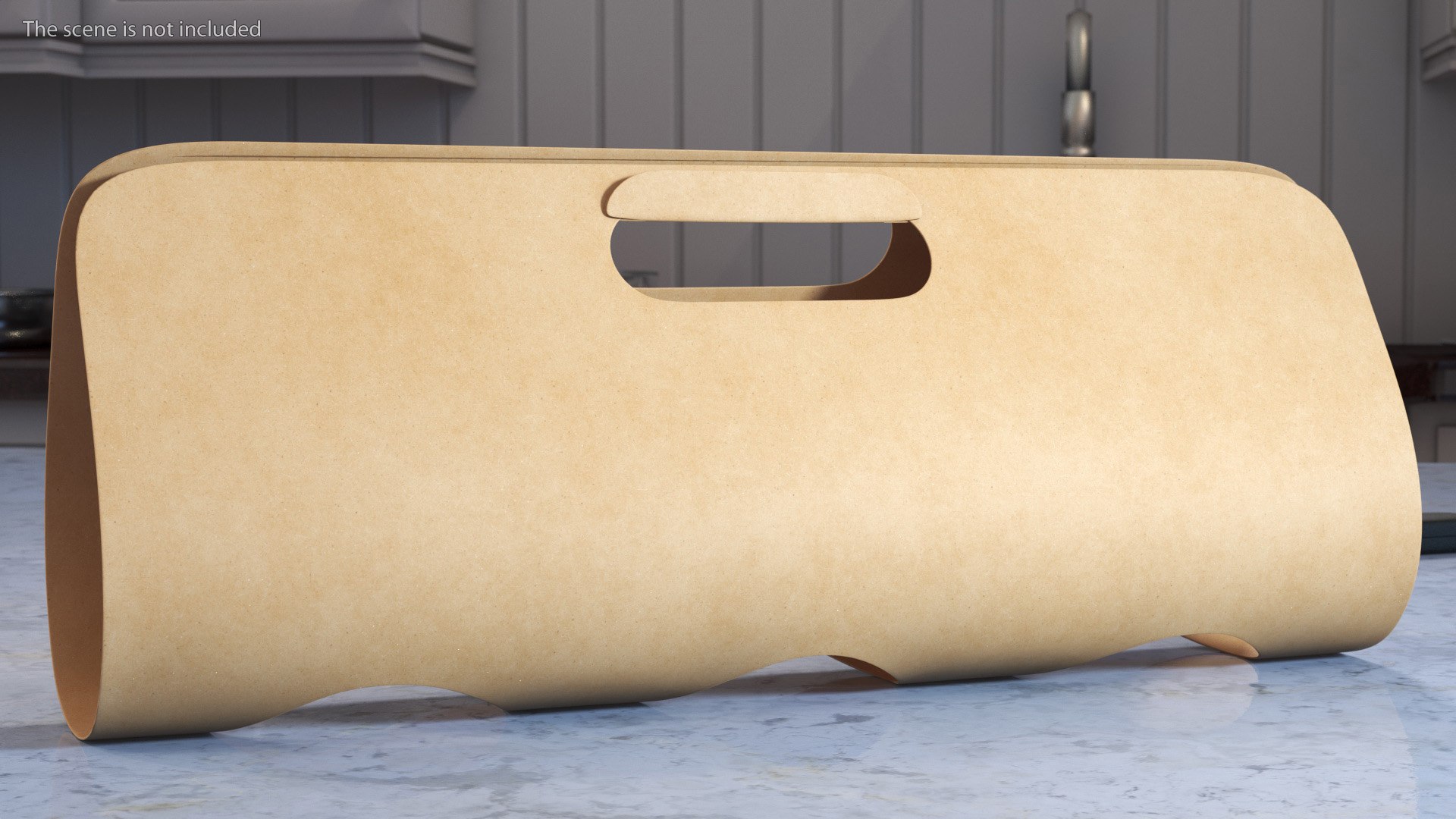 Kraft Paper Holder For Three Beverage Plastic Cups Model - TurboSquid ...