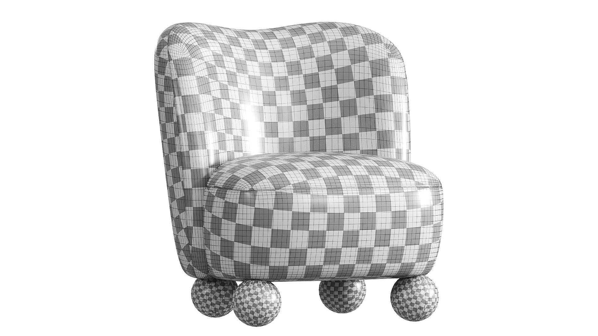 Alice Lounge Chair 3D Model - TurboSquid 2193280