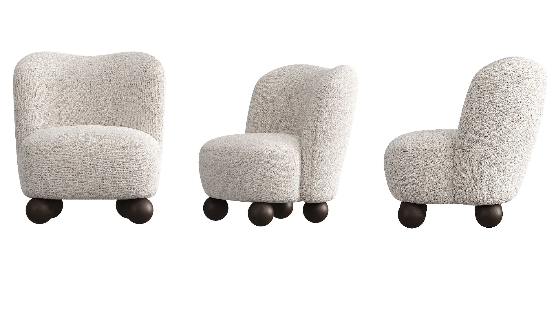 Alice Lounge Chair 3D Model - TurboSquid 2193280