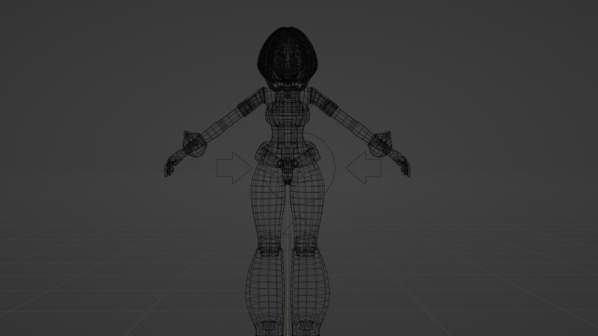 3D Uraraka Ochako - A Pose - TurboSquid 1969932