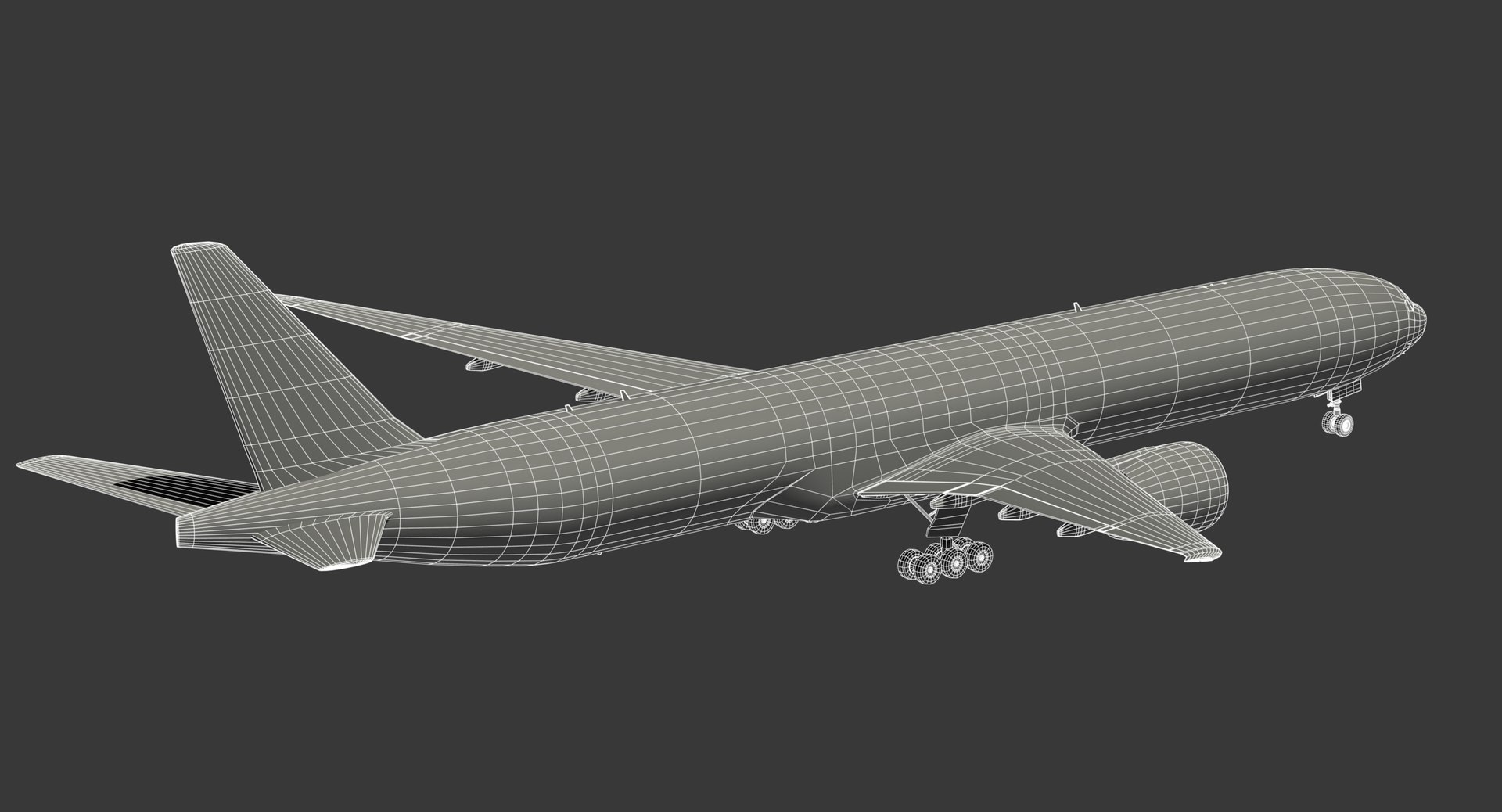 3D Boeing 777 300ER IndiGo Model - TurboSquid 2106035