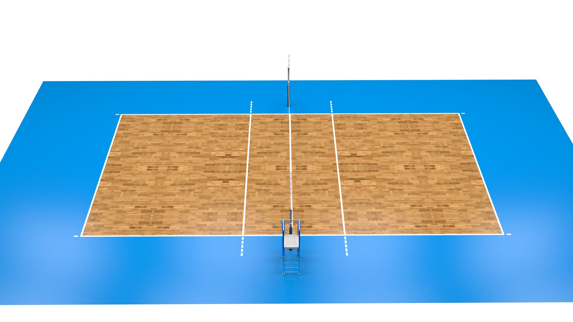 Volleyball Volley Court Model - TurboSquid 1586784