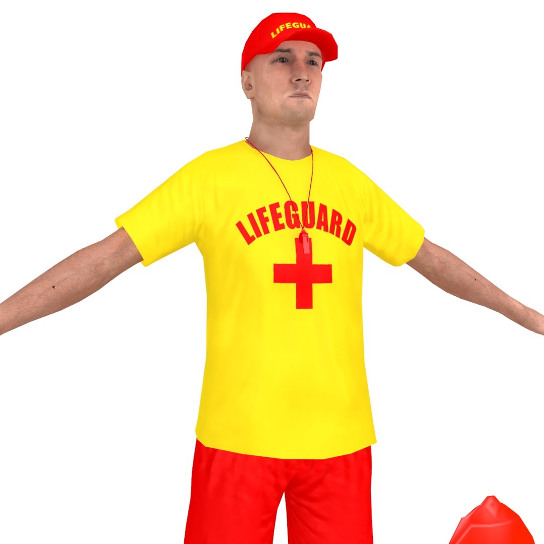Lifeguard Man Whistle 3D - TurboSquid 1309192