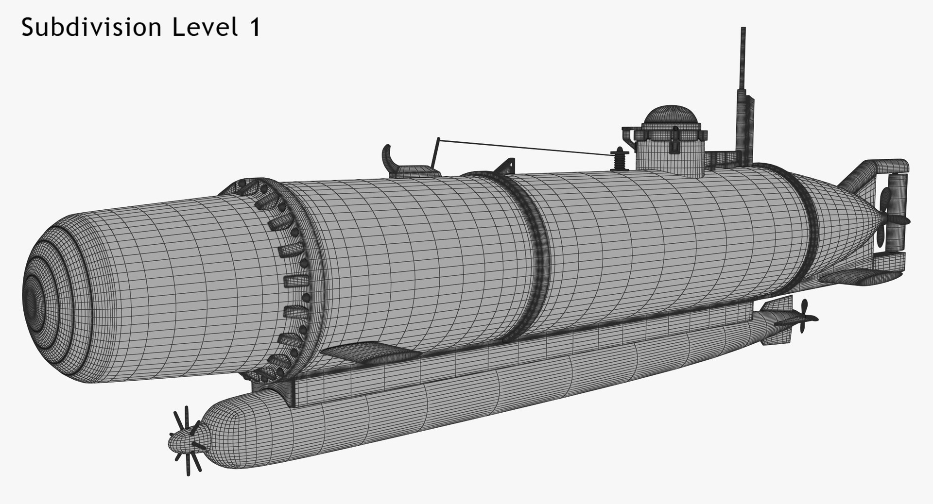 3d Midget Submarine Hecht Pike