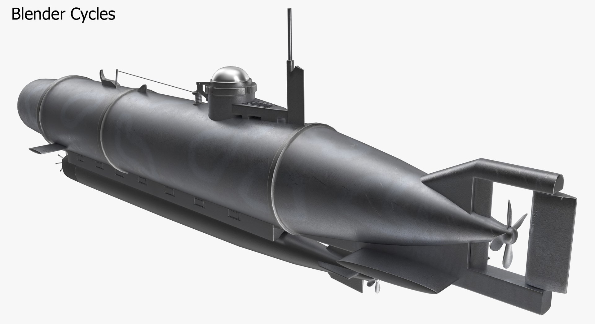 3d Midget Submarine Hecht Pike