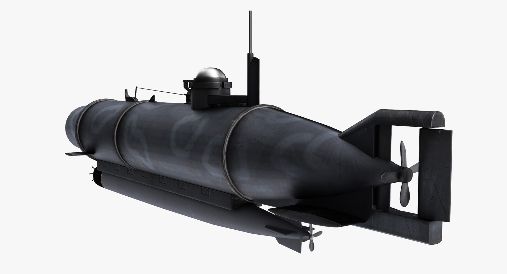 3d Midget Submarine Hecht Pike