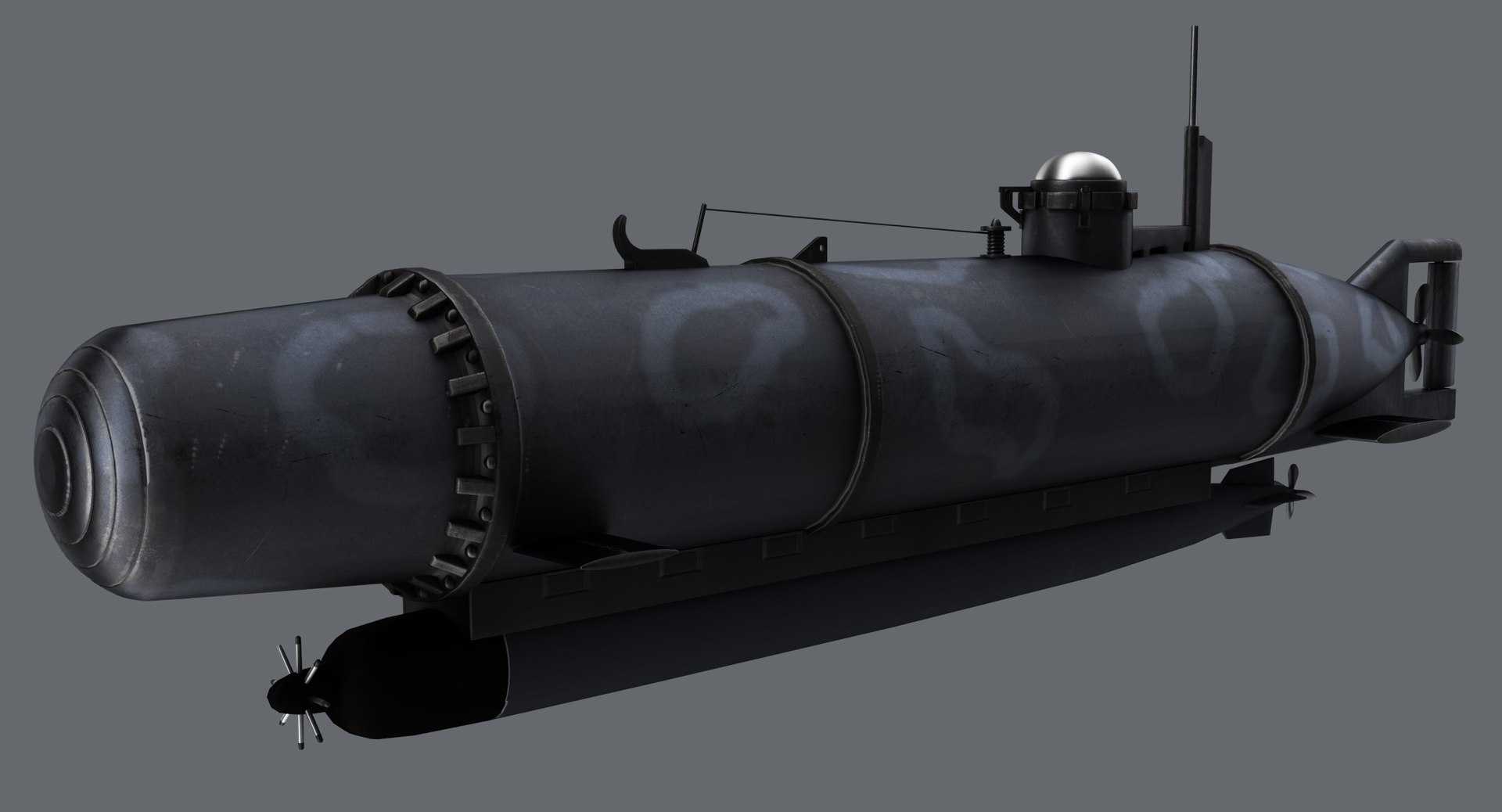 3d Midget Submarine Hecht Pike