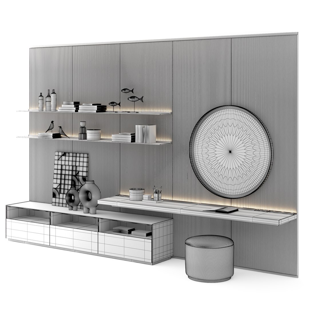 Poliform Set 3D - TurboSquid 1993312