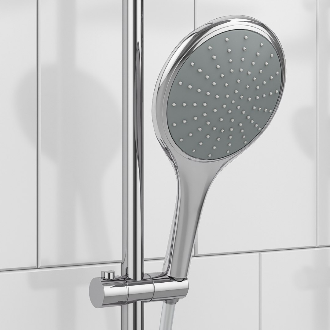 Shower Systems Grohe Rainshower 3D Model - TurboSquid 1405083