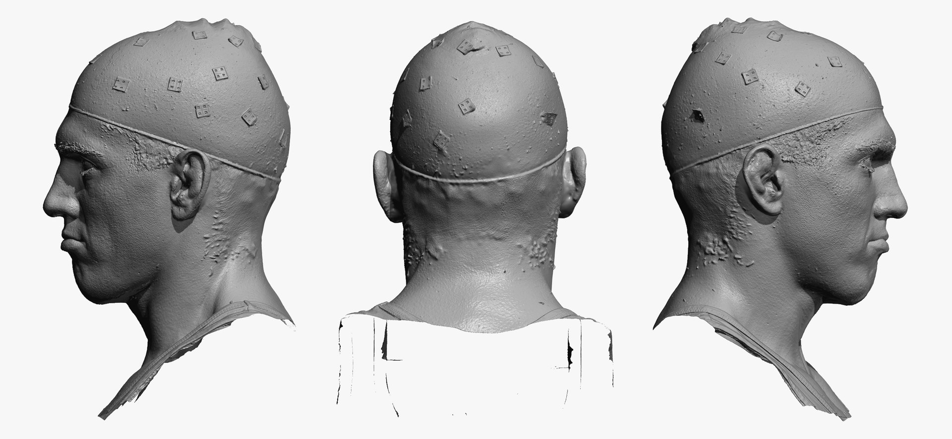 3D mike human head pose - TurboSquid 1588735