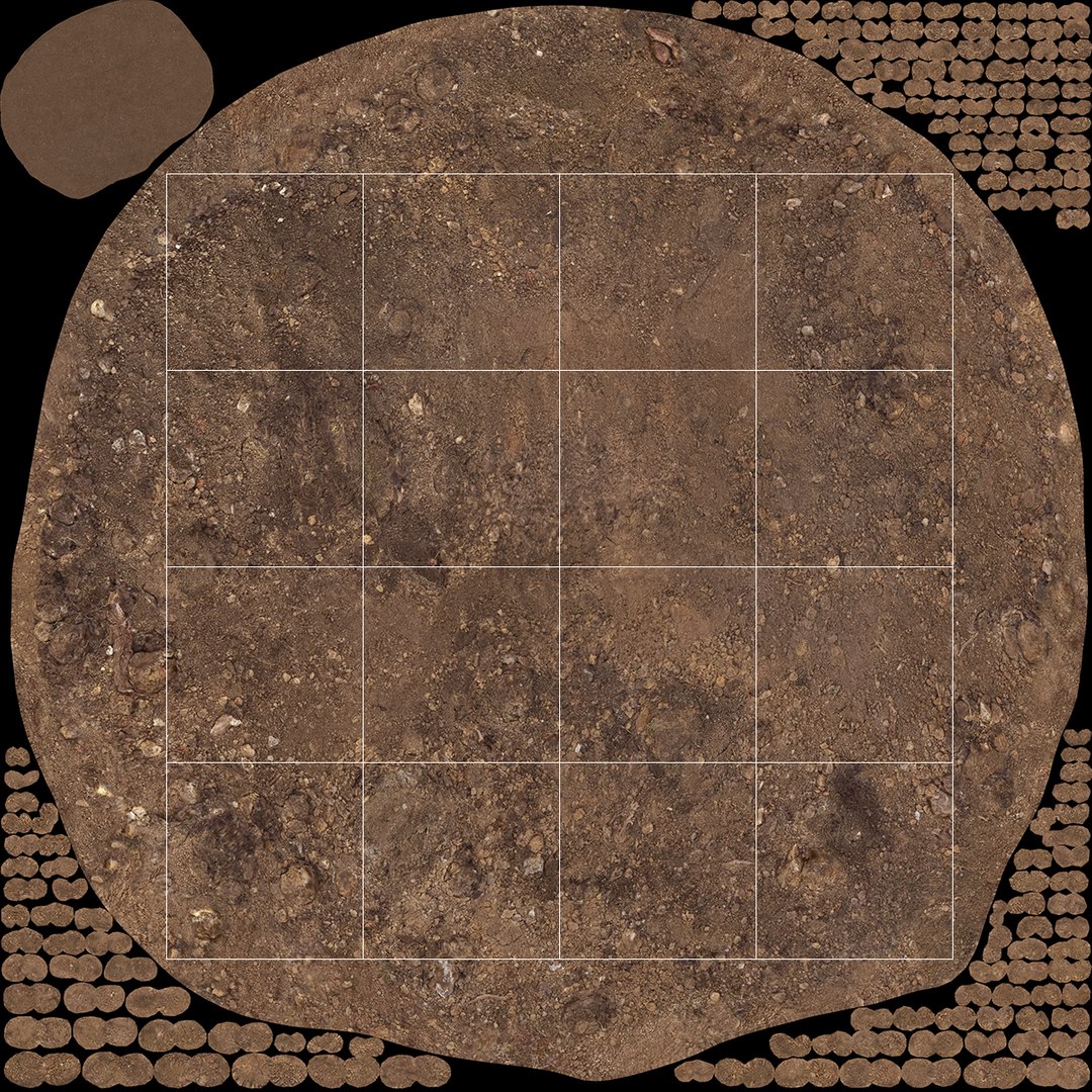 Realistic Dirt Ground Model - TurboSquid 2374058