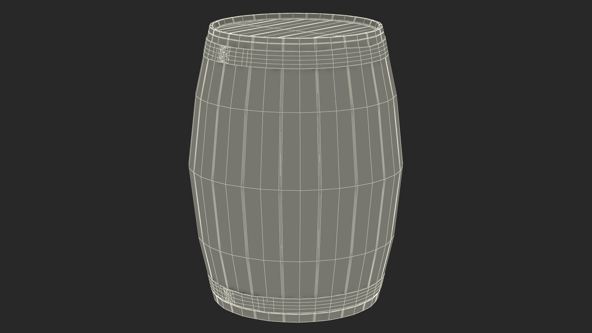 Wooden Barrel 3D model - TurboSquid 2101966