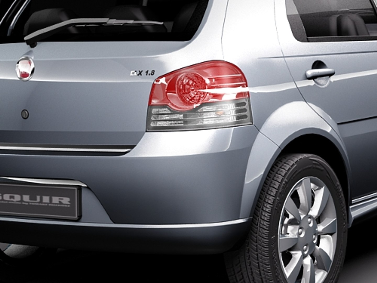 3d Fiat New Palio 5door Model