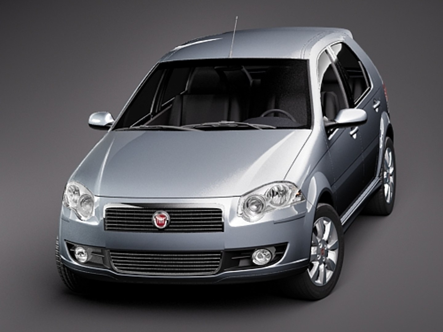 3d Fiat New Palio 5door Model