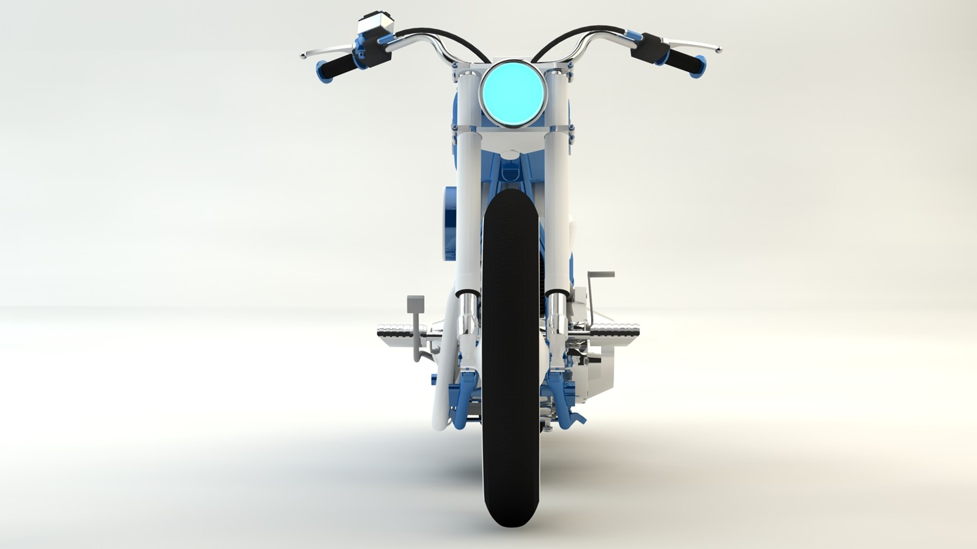3D Classic Blue Model - TurboSquid 1258774