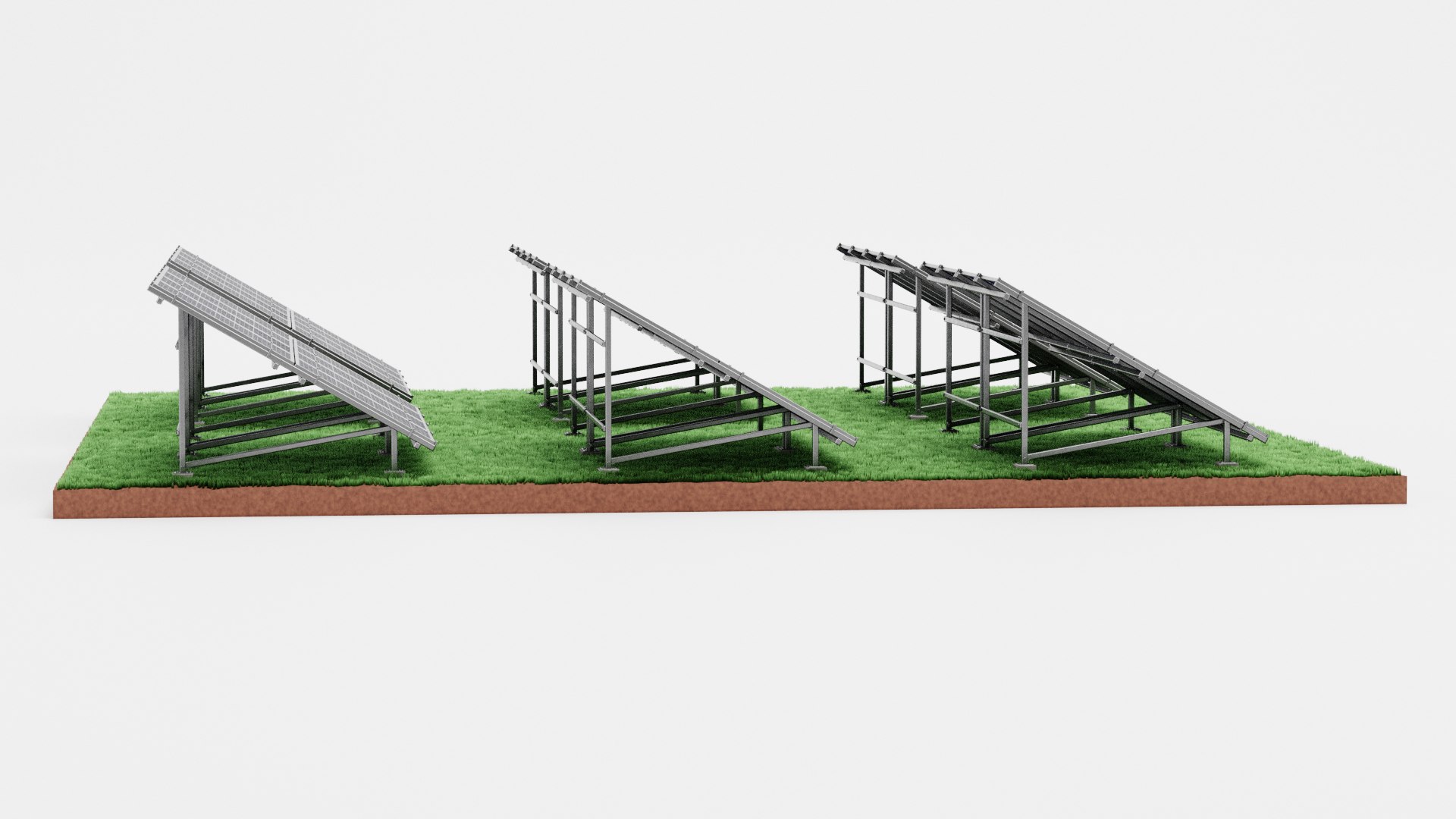 3D Solar Farm 2 - TurboSquid 1736288