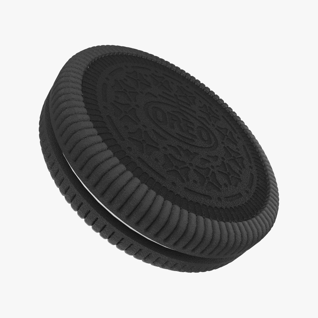 oreo cookie 3d model