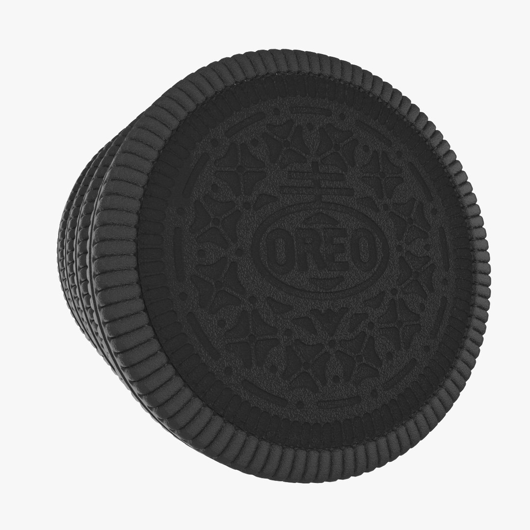 oreo cookie 3d model
