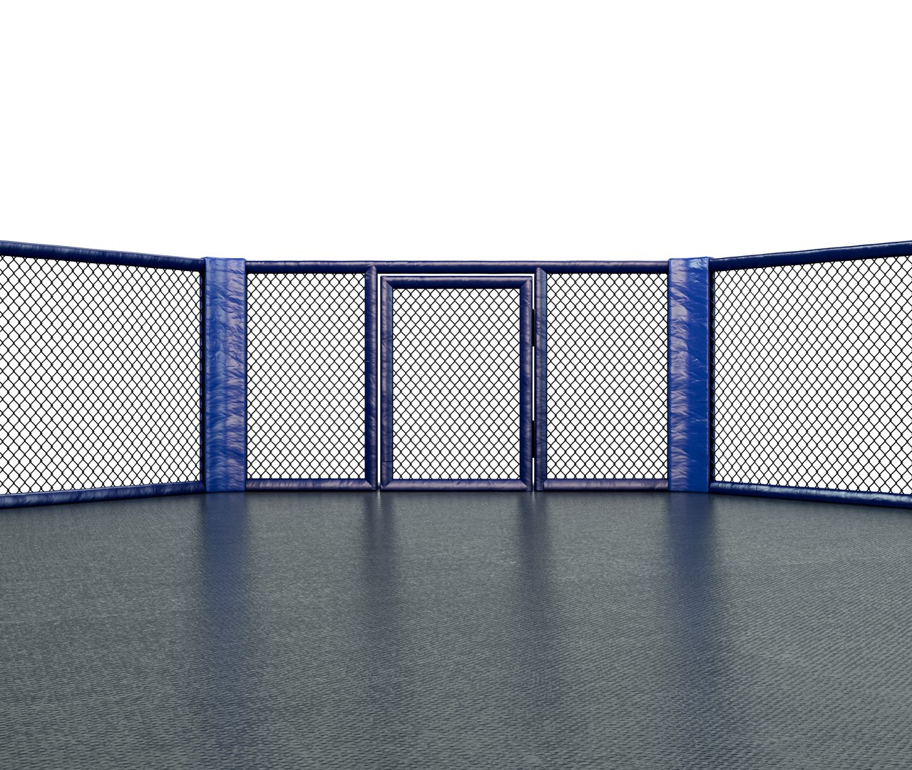 3D Model Mixed Martial Arts Octagon Arena - TurboSquid 2078536