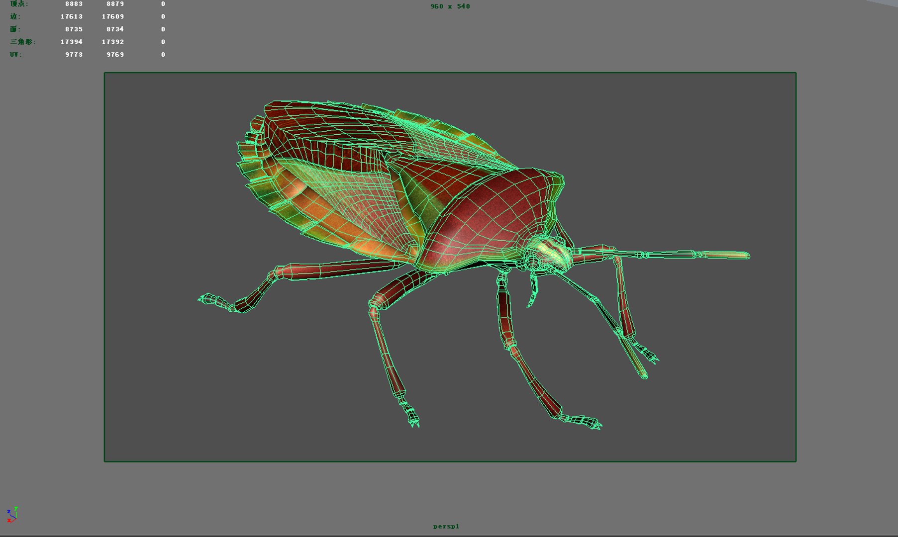 3D Insect - TurboSquid 1214270