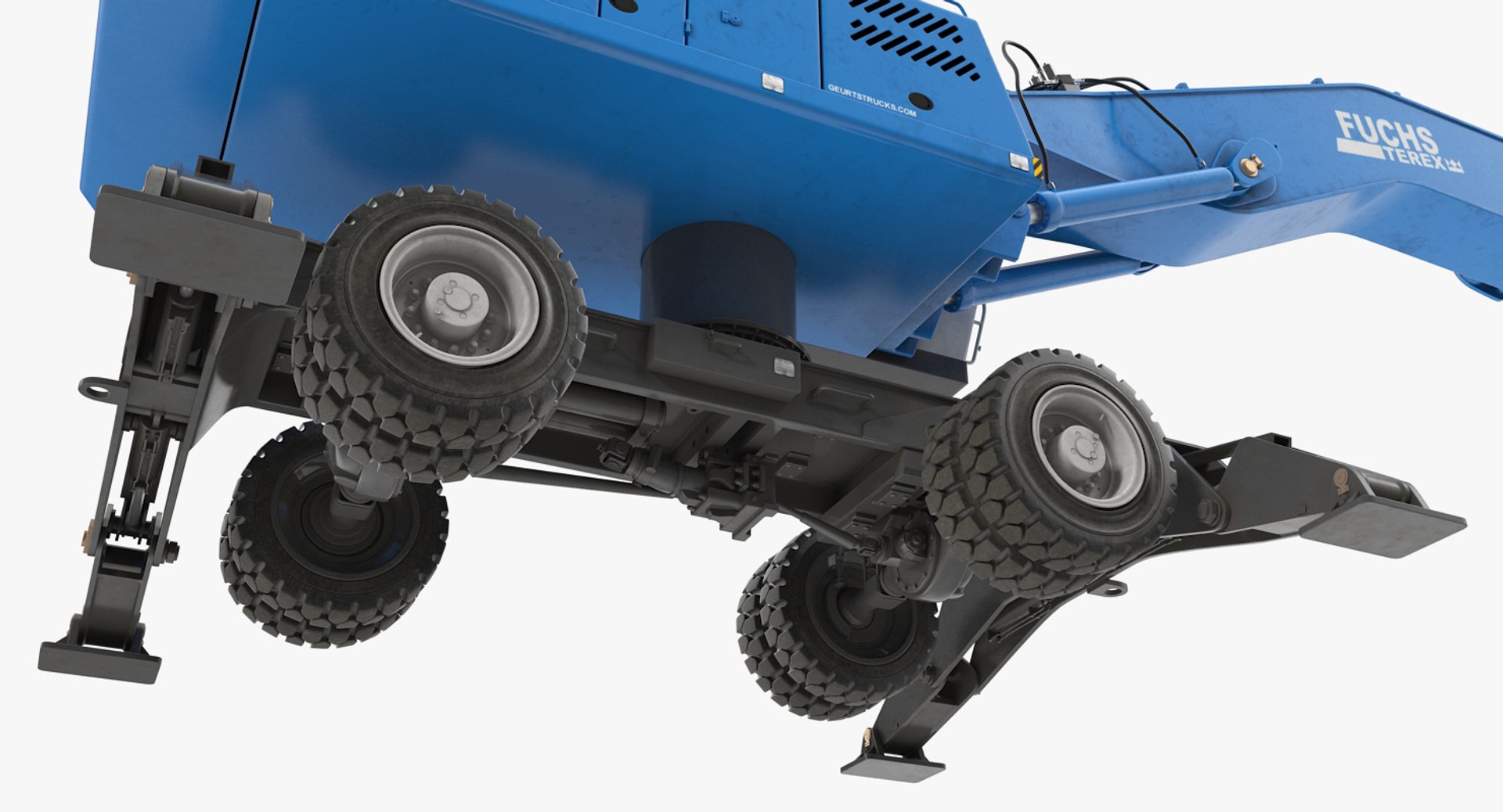 3D terex fuchs mhl360 handler - TurboSquid 1336124