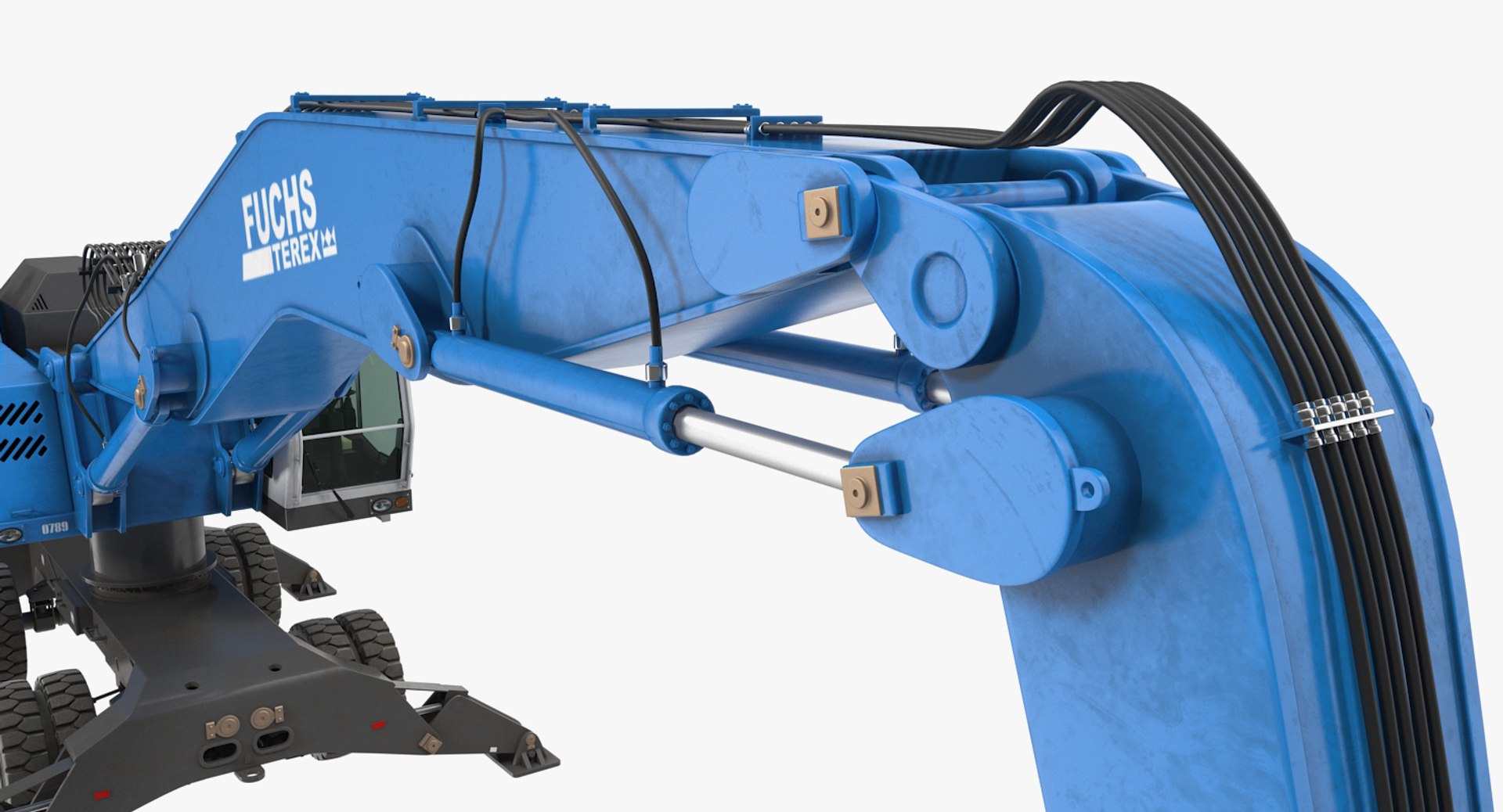 3D terex fuchs mhl360 handler - TurboSquid 1336124