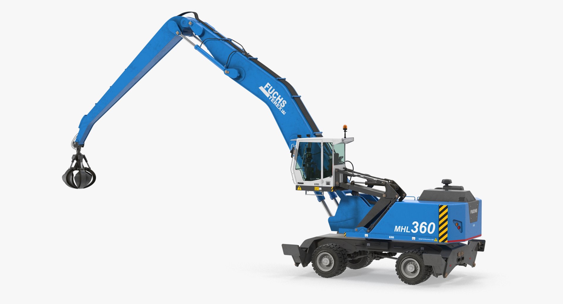 3D terex fuchs mhl360 handler - TurboSquid 1336124