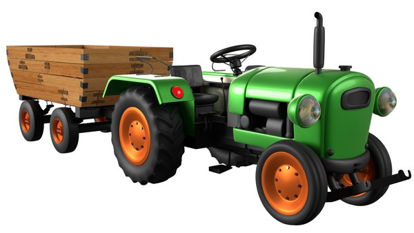 modelo 3d Carro tractor - TurboSquid 2228017