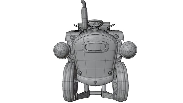 modelo 3d Carro tractor - TurboSquid 2228017