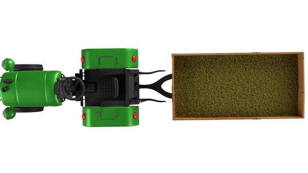 modelo 3d Carro tractor - TurboSquid 2228017