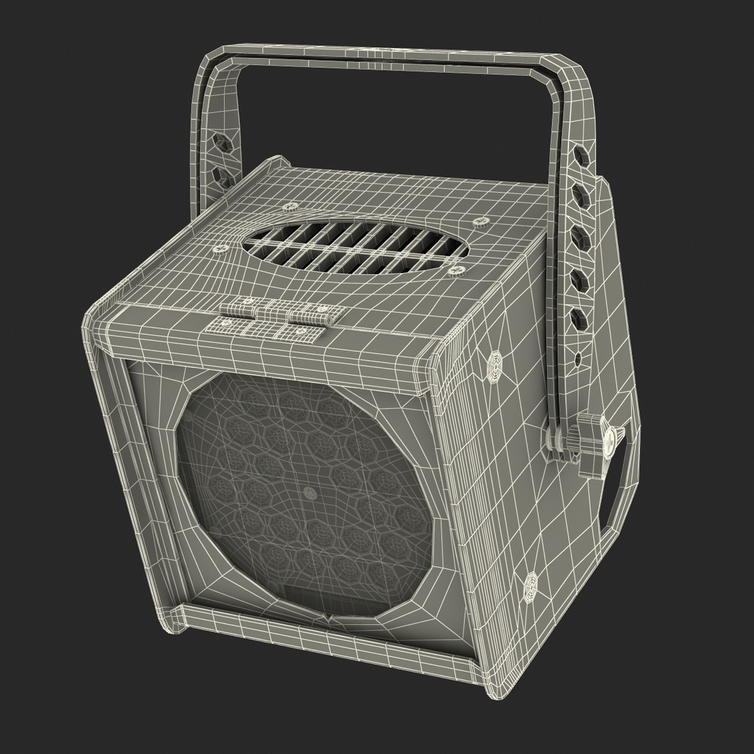 3d Model Led Par Light Generic