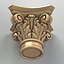 Carved Column Capital X