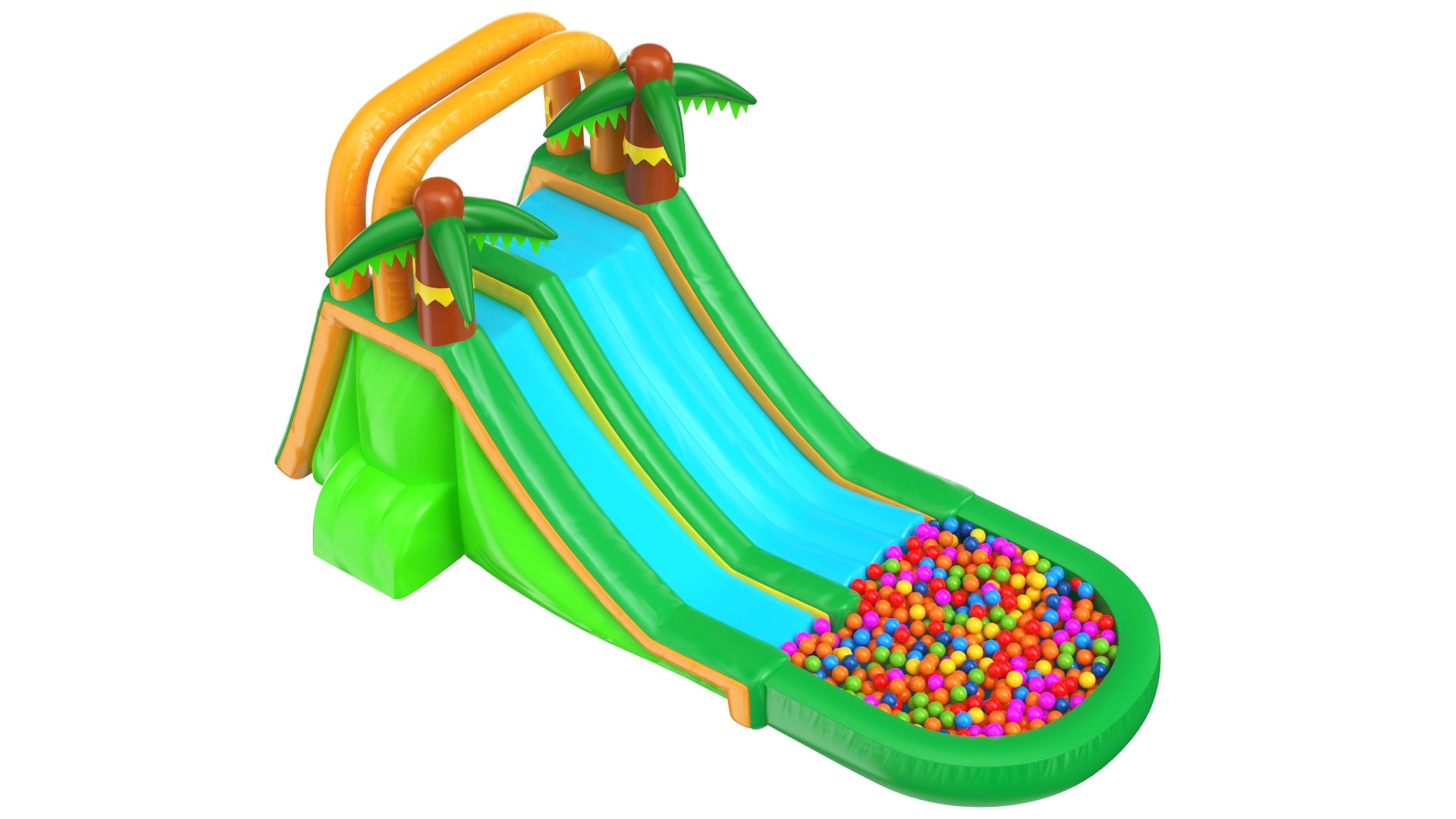 3D Model Inflatable Ball Pit Game - TurboSquid 1911452