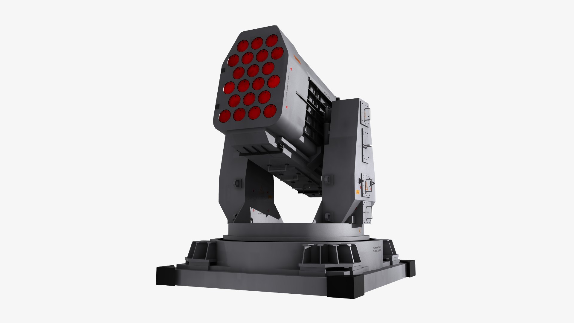 Missile Turret 3D Model - TurboSquid 2016647