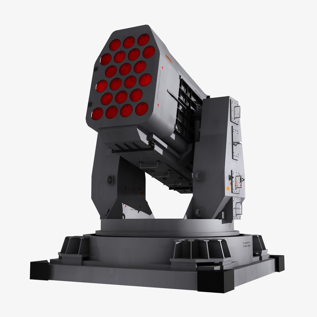 Missile Turret 3D model - TurboSquid 2016647