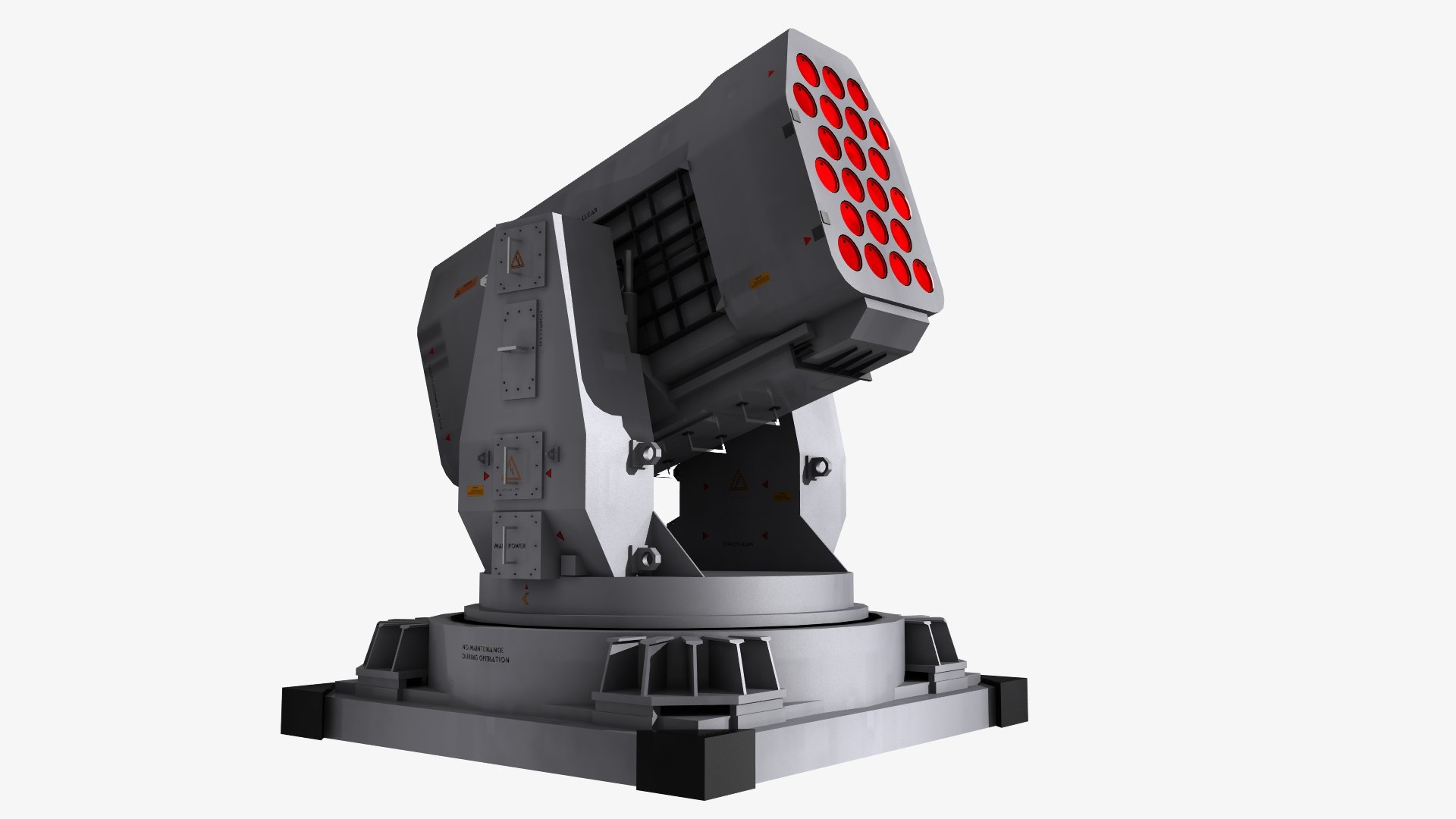 Missile Turret 3D Model - TurboSquid 2016647