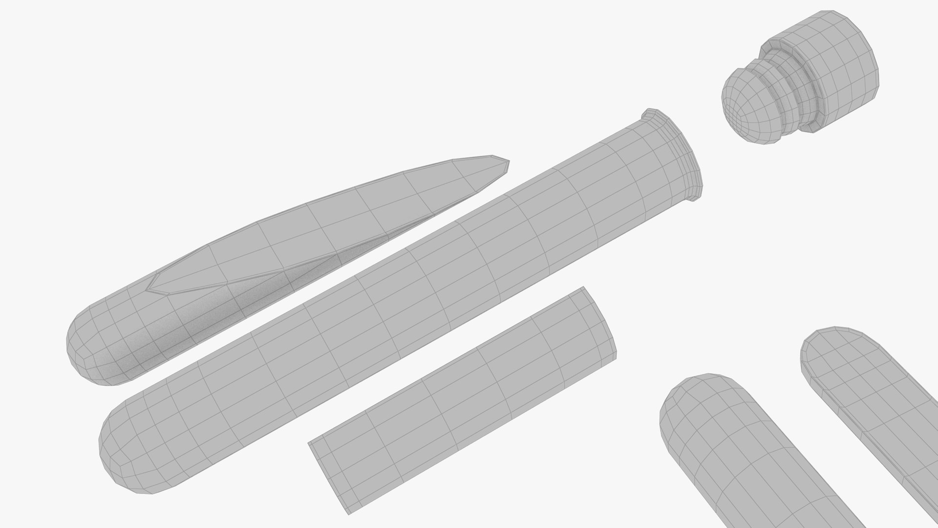 Test Tubes 3D Model - TurboSquid 1538518
