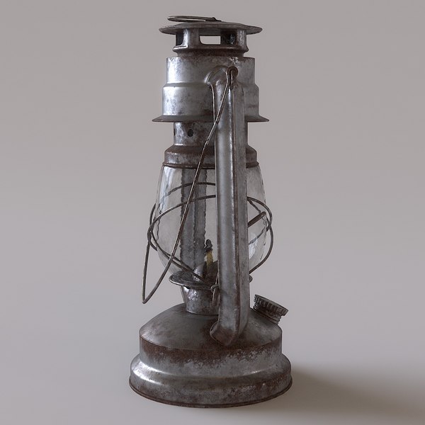 3d old lantern