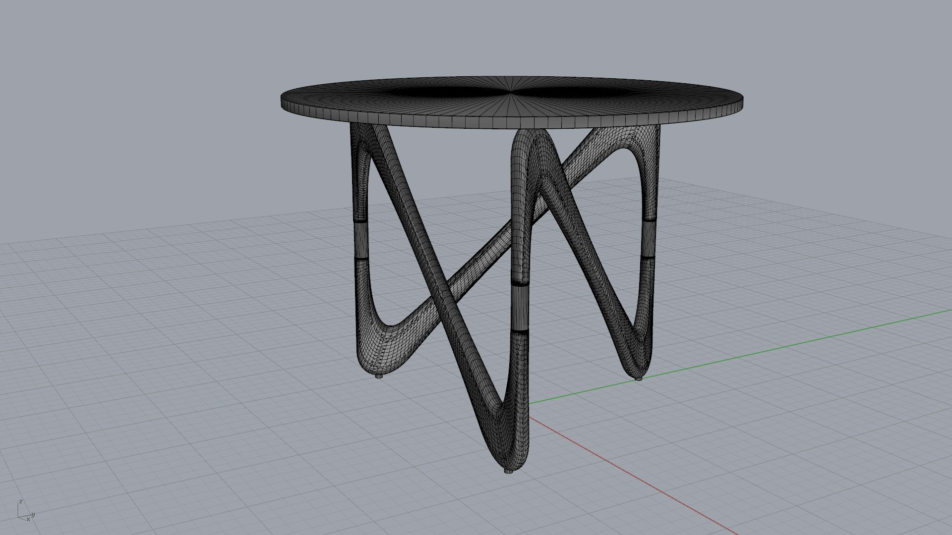 Moebius Table 3D Model - TurboSquid 1198179