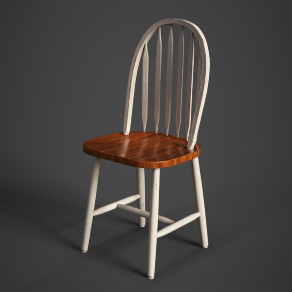 3D polished chair - TurboSquid 1217370